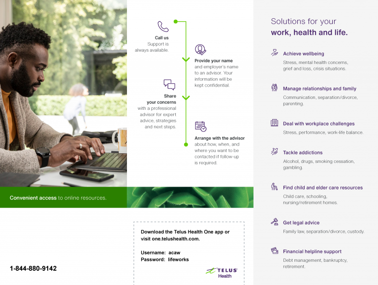 Health and wellness supports – Carpenters' Regional Council – Alberta